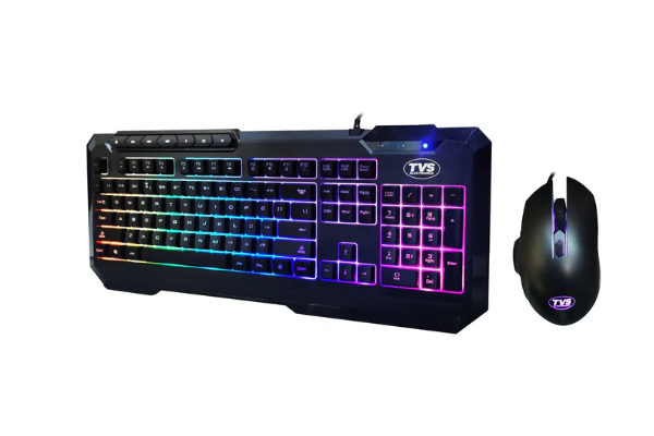 TVS Champ Blitz Gaming Keyboard Combo (Wired Keyboard & Mouse)